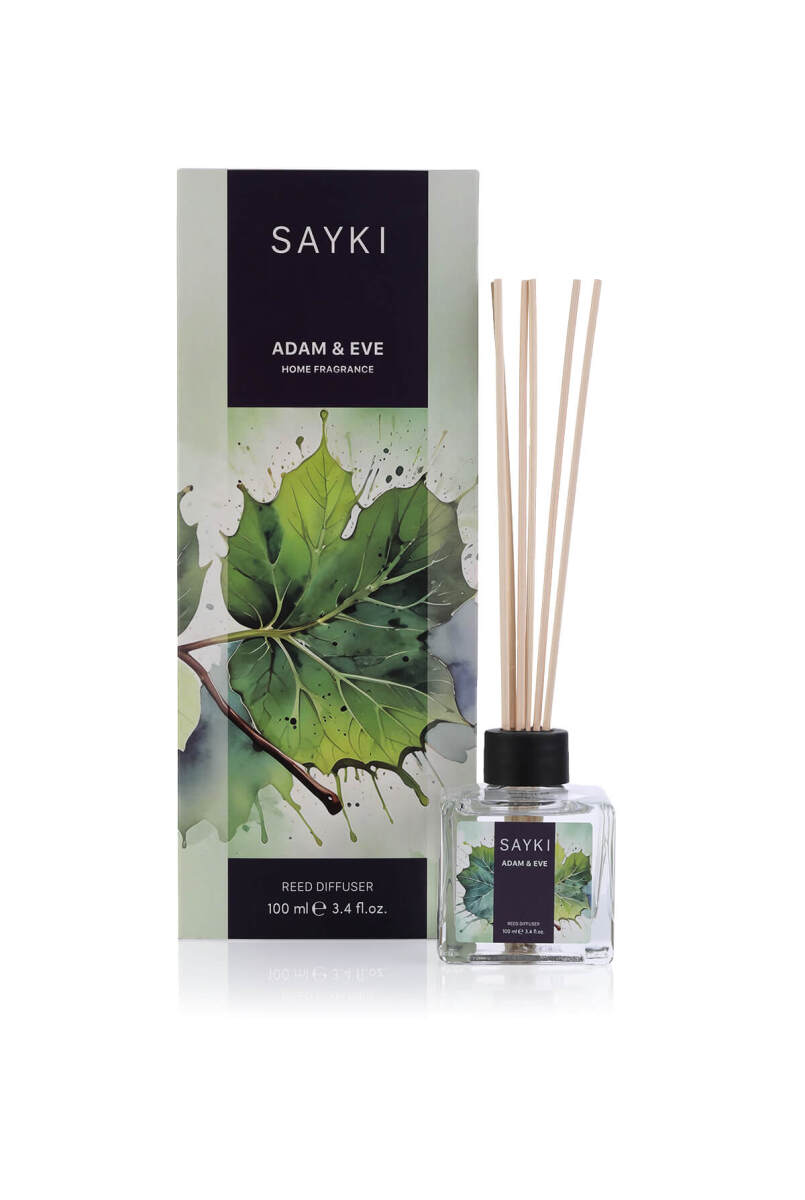 Hatemoğlu Adam & Eve 100 ML Çubuklu Oda Kokusu | HATEM SAYKI 11222024A001